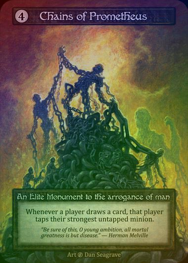 TCG専門店 蓮屋 MtG & FaB & GA / 【FOIL】[Artifact] Chains of Prometheus [beta ...