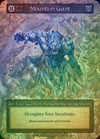 TCG専門店 蓮屋 MtG & FaB & GA / 【FOIL】[Earth] Mountain Giant [beta-Elite]