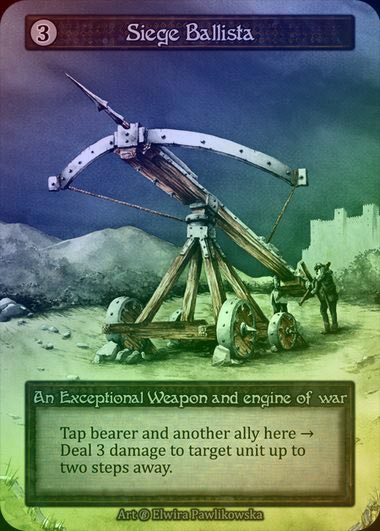 TCG専門店 蓮屋 MtG & FaB & GA / 【FOIL】[Artifact] Siege Ballista [beta ...