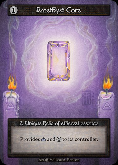 TCG専門店 蓮屋 MtG & FaB & GA / [Artifact] Amethyst Core [beta-Unique]