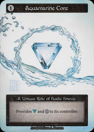 TCG専門店 蓮屋 MtG & FaB & GA / [Artifact] Aquamarine Core [beta-Unique]