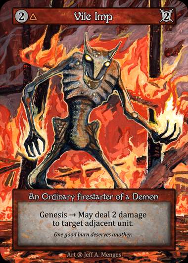 TCG専門店 蓮屋 MtG & FaB & GA / [Fire] Vile Imp [beta-Ordinary]