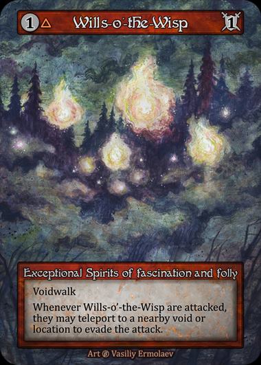 TCG専門店 蓮屋 MtG & FaB & GA / [Fire] Wills-o'-the-Wisp [beta-Exceptional]