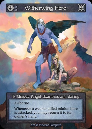 TCG専門店 蓮屋 MtG & FaB & GA / [Air] Witherwing Hero [beta-Unique]