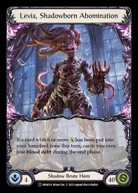 MtG & FaB 専門店 蓮屋 / [Shadow Brute] Levia, Shadowborn Abomination [U ...