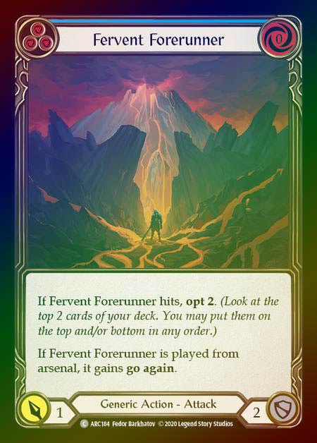 MtG & FaB 専門店 蓮屋 / 【FOIL】[Generic] Fervent Forerunner [U-ARC184-C ...