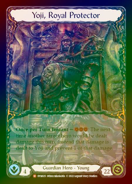 MtG & FaB 専門店 蓮屋 / 【FOIL】[Guardian] Yoji, Royal Protector [DYN025-M ...