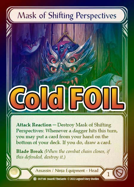 MtG & FaB 専門店 蓮屋 / 【FOIL】[Assassin Ninja] Mask of Shifting Perspectives ...