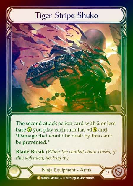 MtG & FaB 専門店 蓮屋 / 【FOIL】[Ninja] Tiger Stripe Shuko [UPR158-L] Rainbow Foil